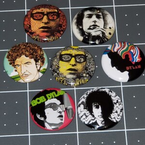 14 Bob Dylan Buttons 1 Inch Button Pin Pins Mini Albums Vinyl LP Covers ...