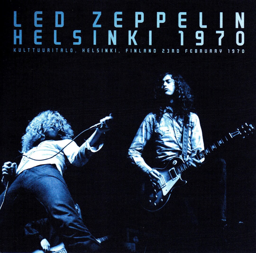 Led Zeppelin Live 2 CD Set Helsinki 1970 in Helsinki Finland Plant Page ...