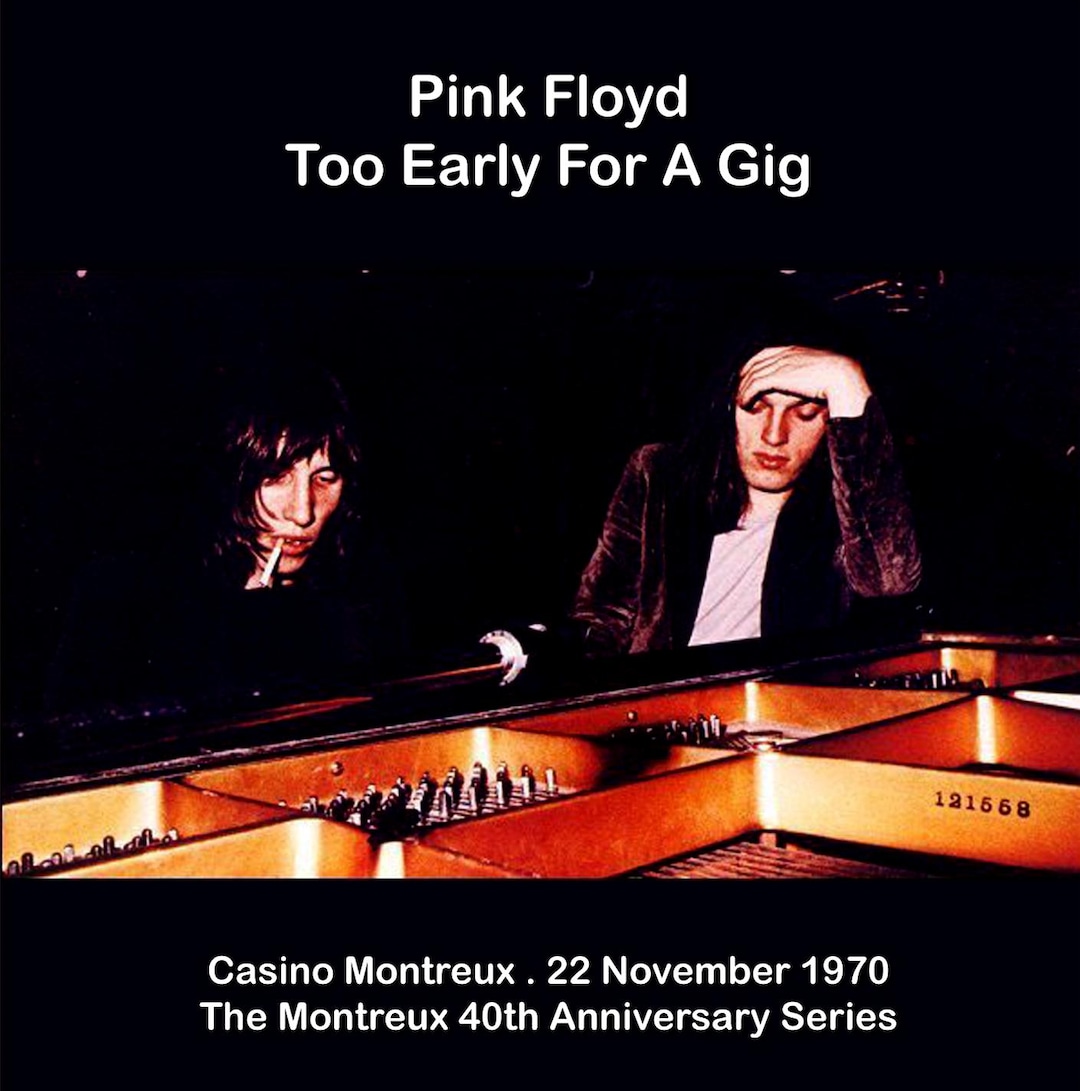 Pink Floyd 2 CD Set Too Early for A Gig Live at Montreux Switzerland 1970 Waters Gilmour - Etsy