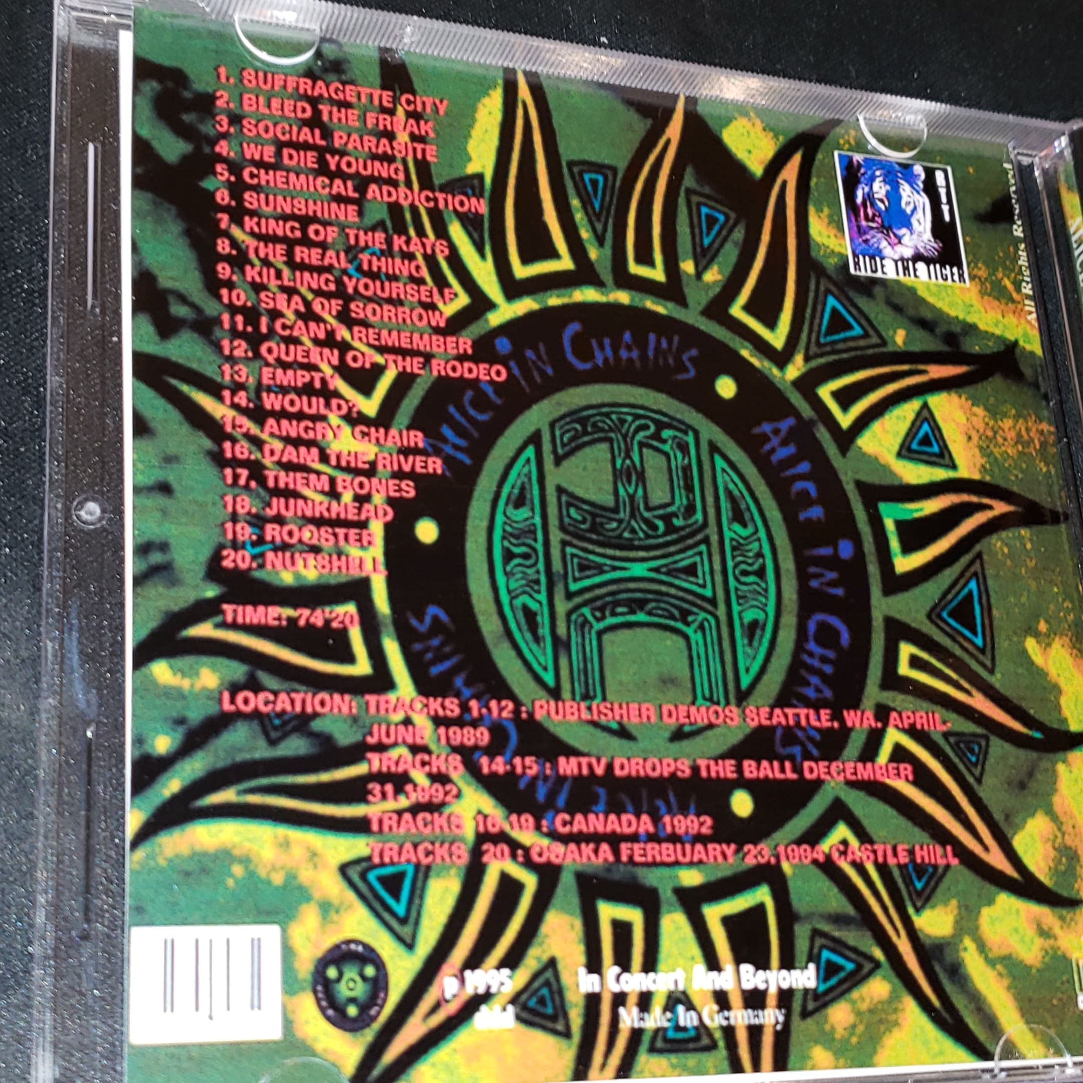 Alice In Chains Publisher Demos