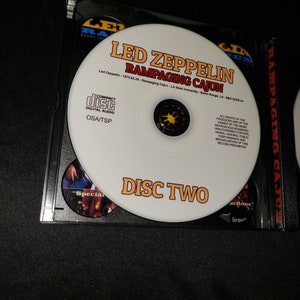 Led Zeppelin 3 CD Set Rampaging Cajun Live Baton Rouge 1975 Robert ...