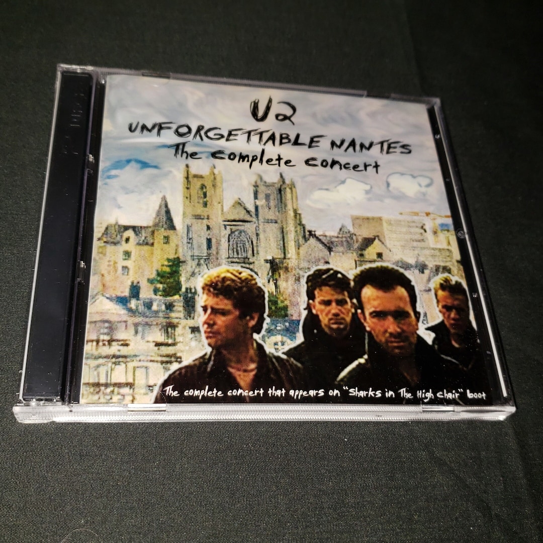U2 Live 2 CD 1984 Unforgettable Nantes Soundboard in France Bono - Etsy