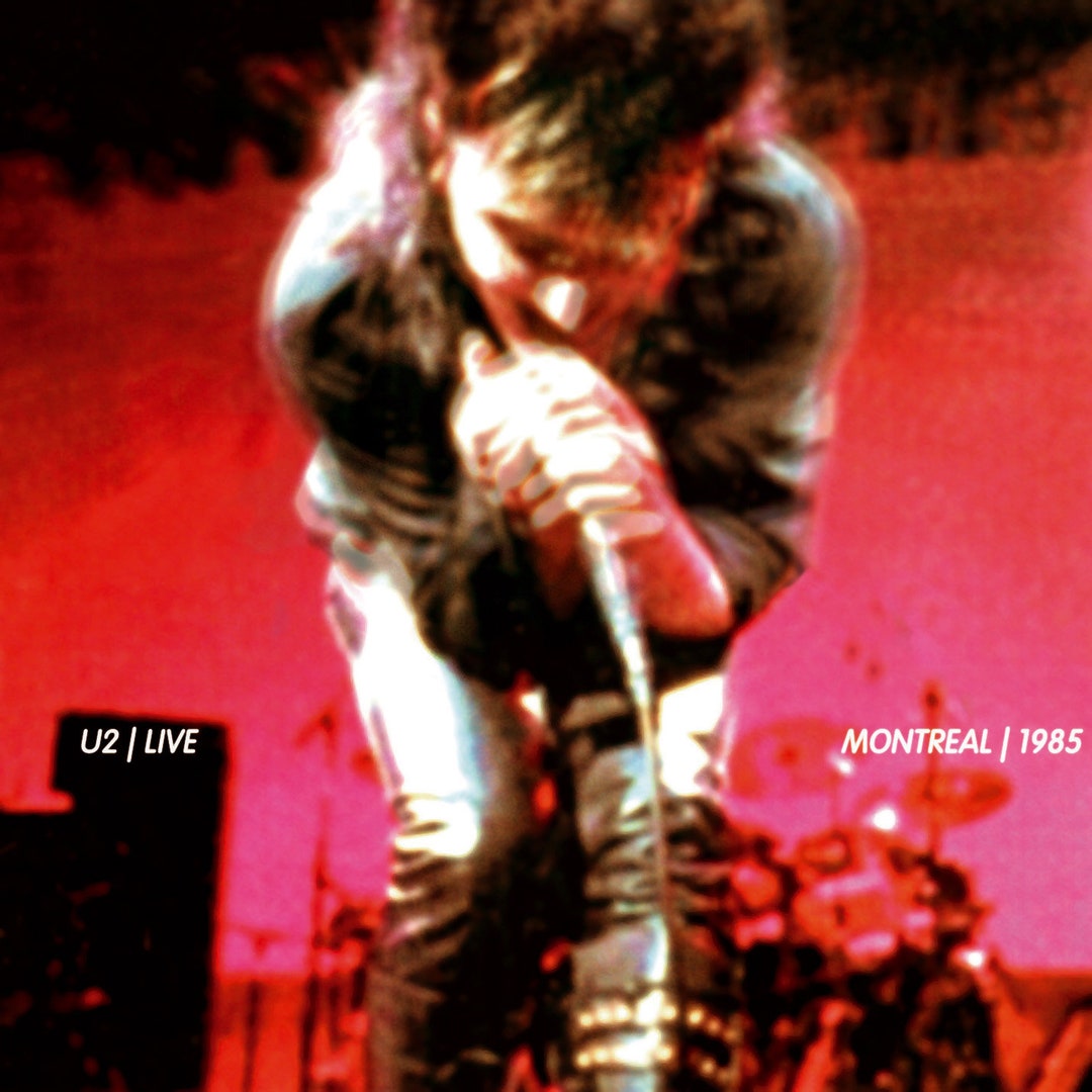 U2 Live 1 CD Montreal 1985 Forum Montreal Canada Bono the Edge - Etsy