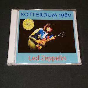 Led Zeppelin Live 2 CD Set Rotterdum Live in Rotterdam Holland 1980 ...