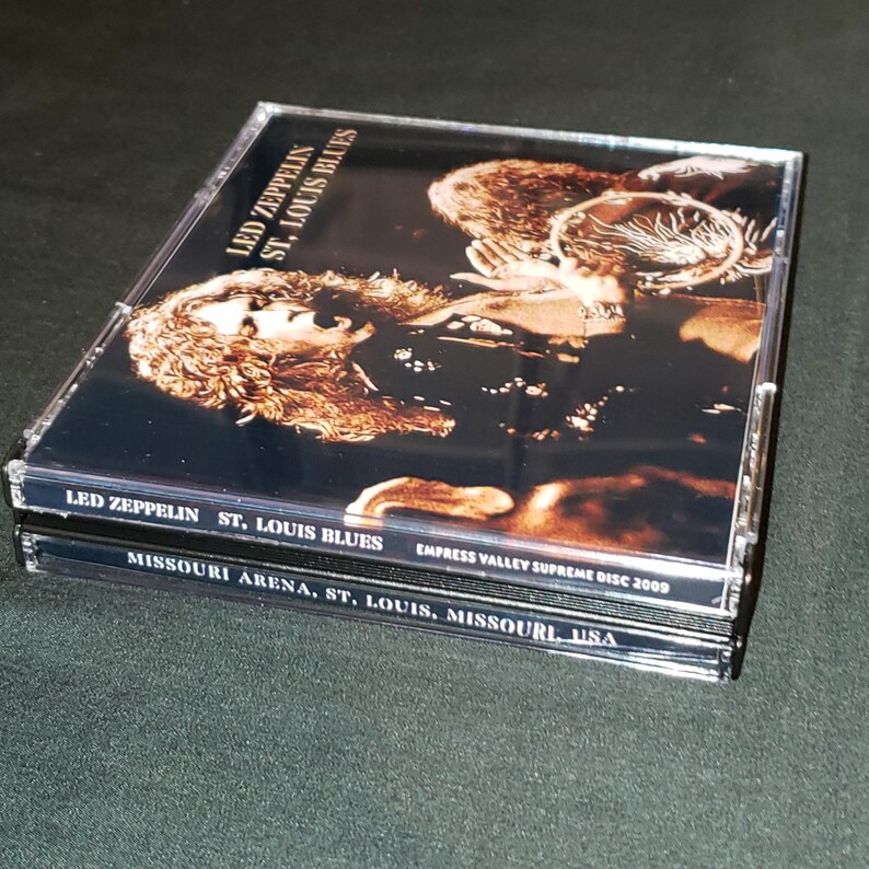 Led Zeppelin 3 CD Set St Louis Blues Live in St. Louis MO 1975 Jimmy ...