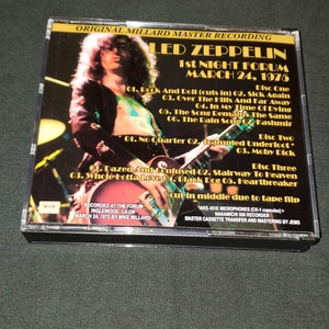 Led Zeppelin Live 3 CD Set Mike Millard Lostfound 1st Night Forum ...