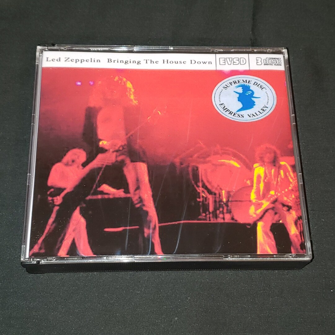 Led Zeppelin 3 CD Set Bringing the House Down Live 1977 in Landover MD ...