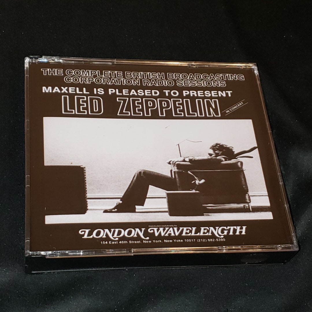 Led Zeppelin 4 CD Set BBC Radio Session Live 1969-1971 Comp Unreleased ...