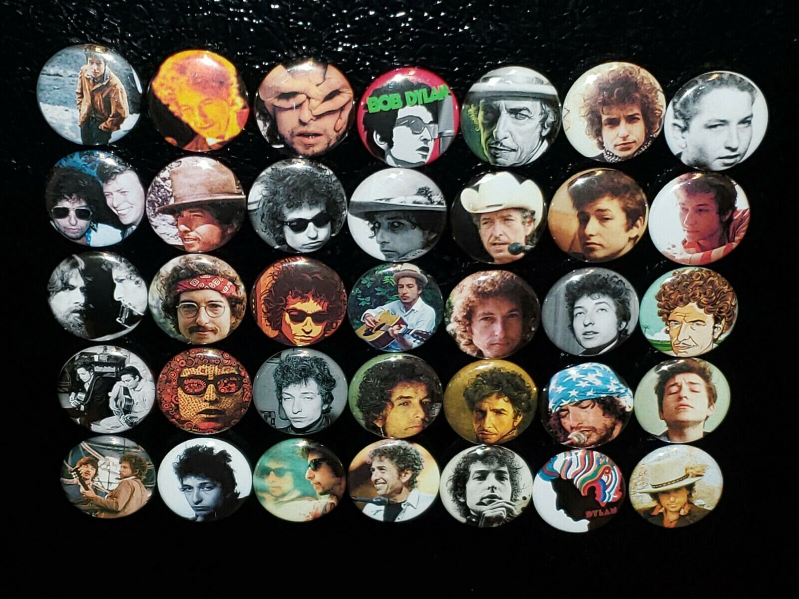 35 Bob Dylan 1 Inch Fridge Magnets Mini Vinyl LP Album - Etsy