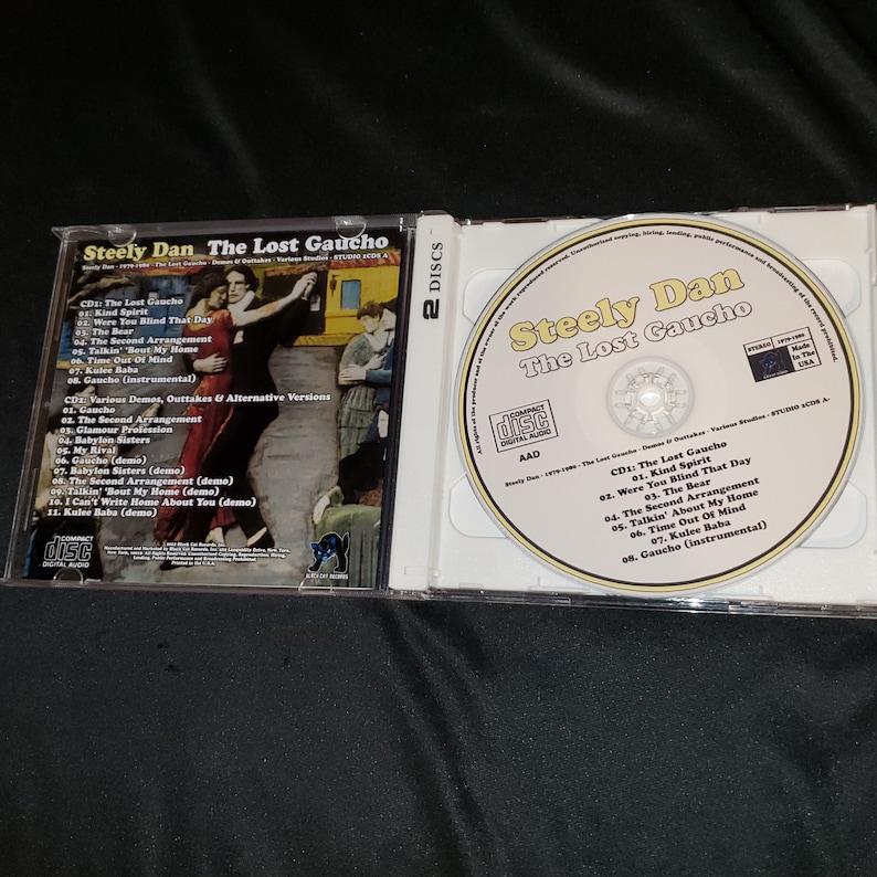 Steely Dan 2 CD the Lost Gaucho Studio Demos and Outtakes 1979-1980 ...