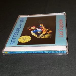 Led Zeppelin Live 2 CD Set Rotterdum Live in Rotterdam Holland 1980 ...