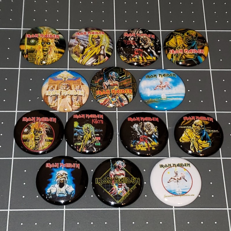 Eddie of Iron Maiden Pins - Etsy