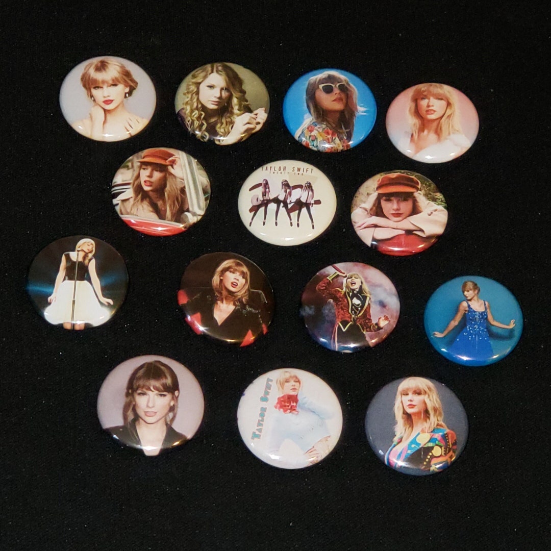 14 Taylor Swift Buttons 1 Inch Pins Button Pin Badge Album Vinyl ...