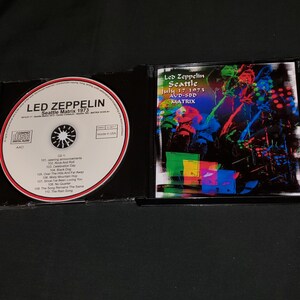 Led Zeppelin 3 CD Set Seattle Matrix Live 1973 in Seattle, WA Jimmy ...