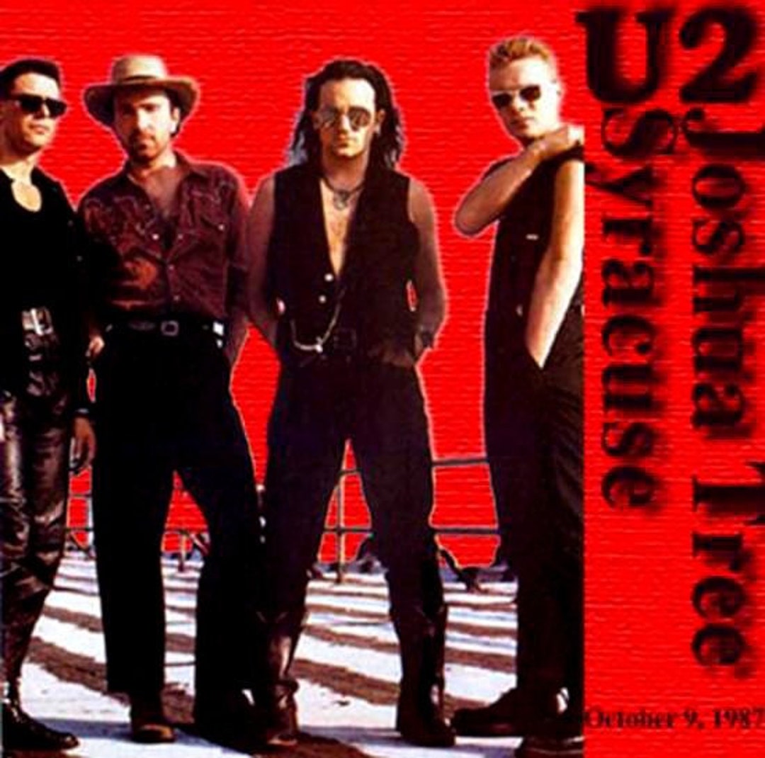 U2 Live 2 CD 1987 Joshua Tree Carrier Dome Syracuse New York Soundboard ...