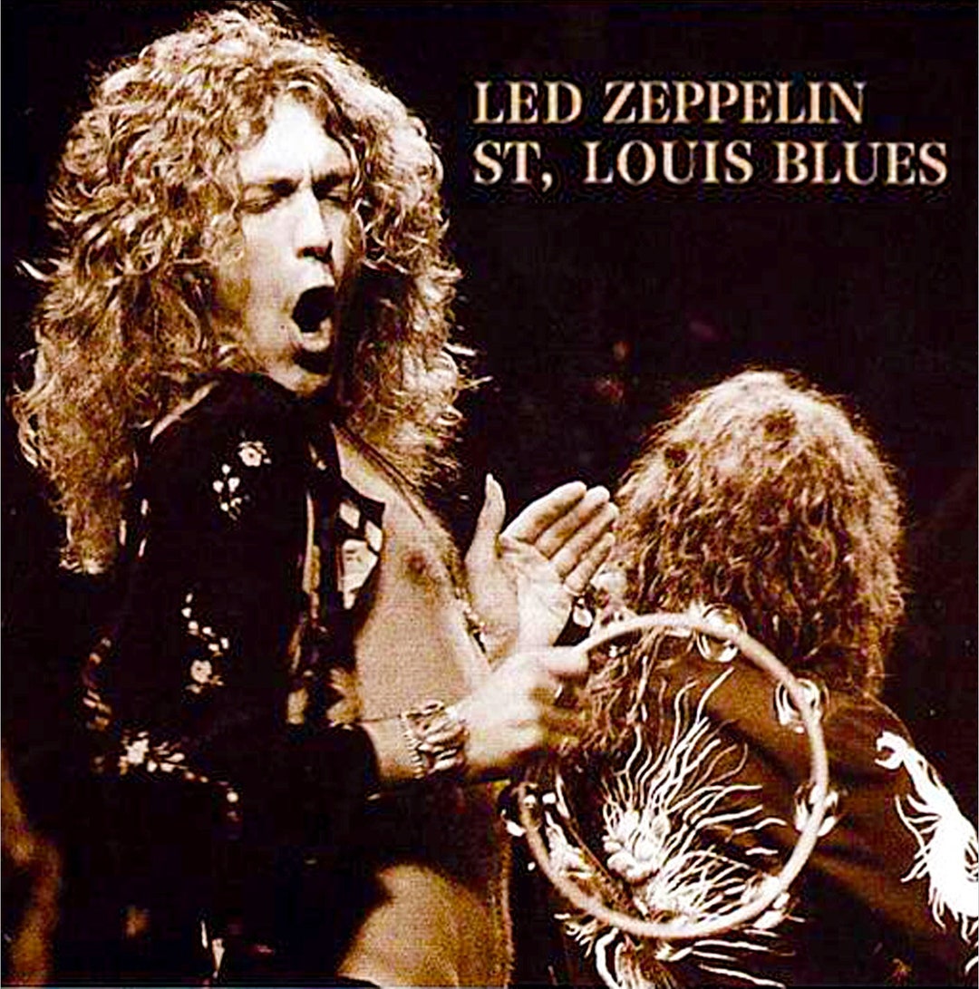 Led Zeppelin 3 CD Set St Louis Blues Live in St. Louis MO 1975 Jimmy ...