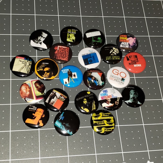 21 Blue Note Buttons 1 Inch Pin Mini Vinyl LP Button Pins Lee | Etsy