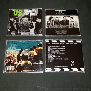 U2 4X 1 CD Bundle Boston 81 Philly 83 US Fest 83 Montreal 85 All ...