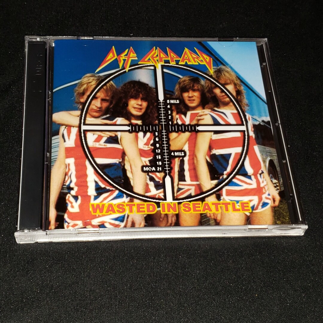 Def Leppard Live 2 CD Wasted in Seattle Live at Kingdome in 1983 ...