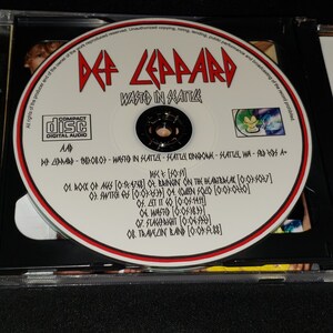 Def Leppard Live 2 CD Wasted in Seattle Live at Kingdome in 1983 ...