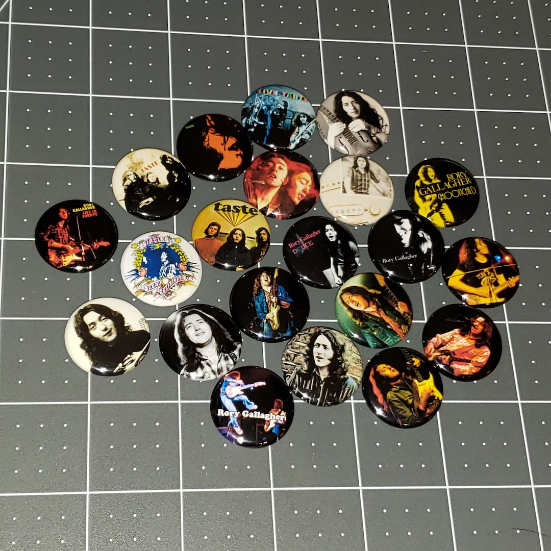 21 Rory Gallagher Buttons 1 Inch Pin Mini Vinyl LP Button Pins Taste ...