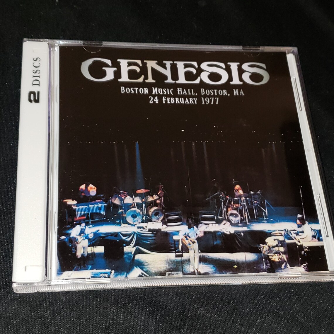 Genesis Live 2 CD Set Boston Music Hall 1977 in Boston, MA Phil Collins ...