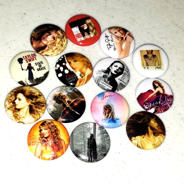 Swift Button Pins - Etsy