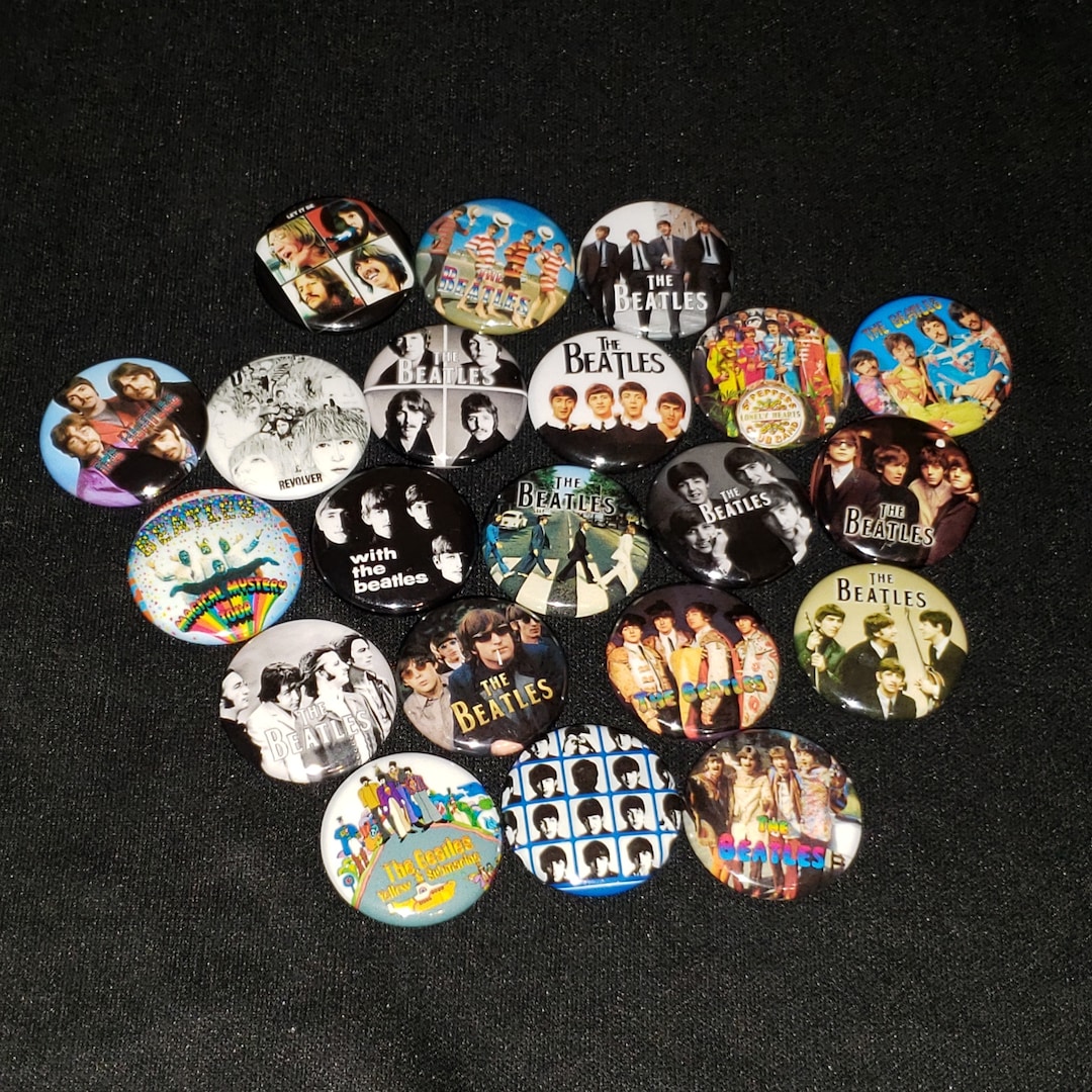 21 Beatles Magnets 1 Inch Mini Fridge Magnet Vinyl LP Albums Paul ...