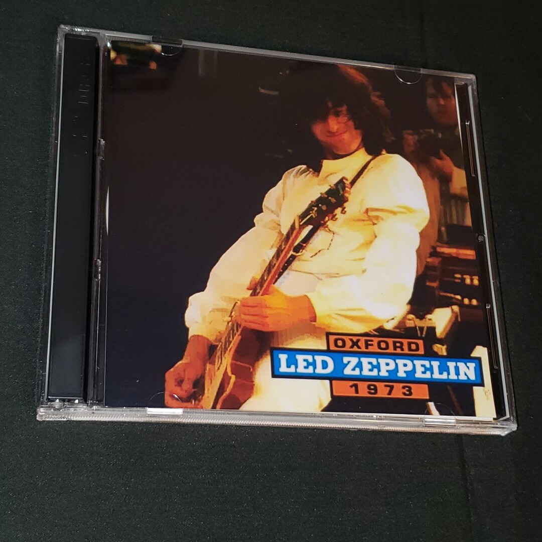 Led Zeppelin Live 2 CD Set Oxford Blues in Oxford UK 1973 Jimmy Page ...