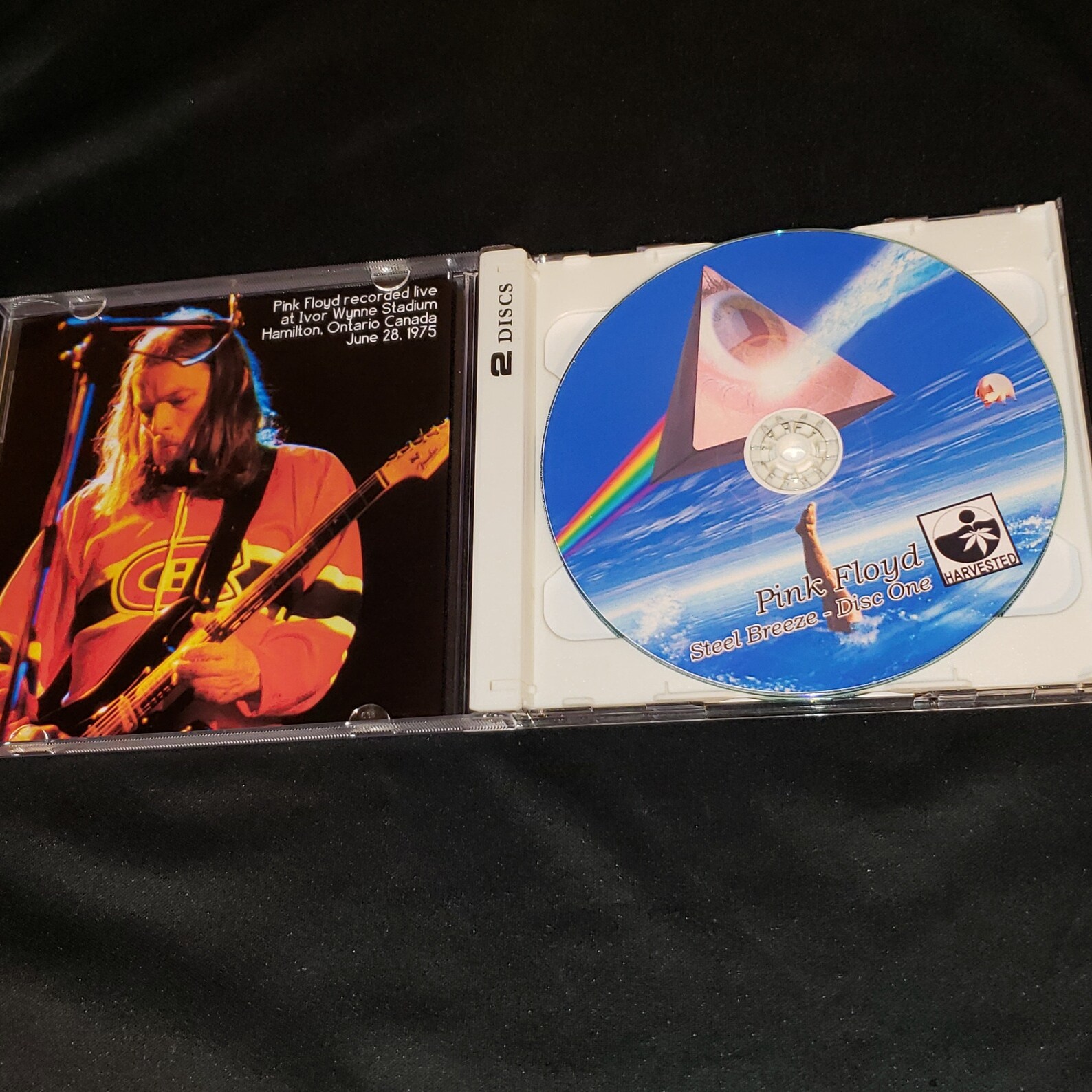 Pink Floyd 2 CD Steel Breeze Live in Ivor Wynne Stadium 1975 Animals ...