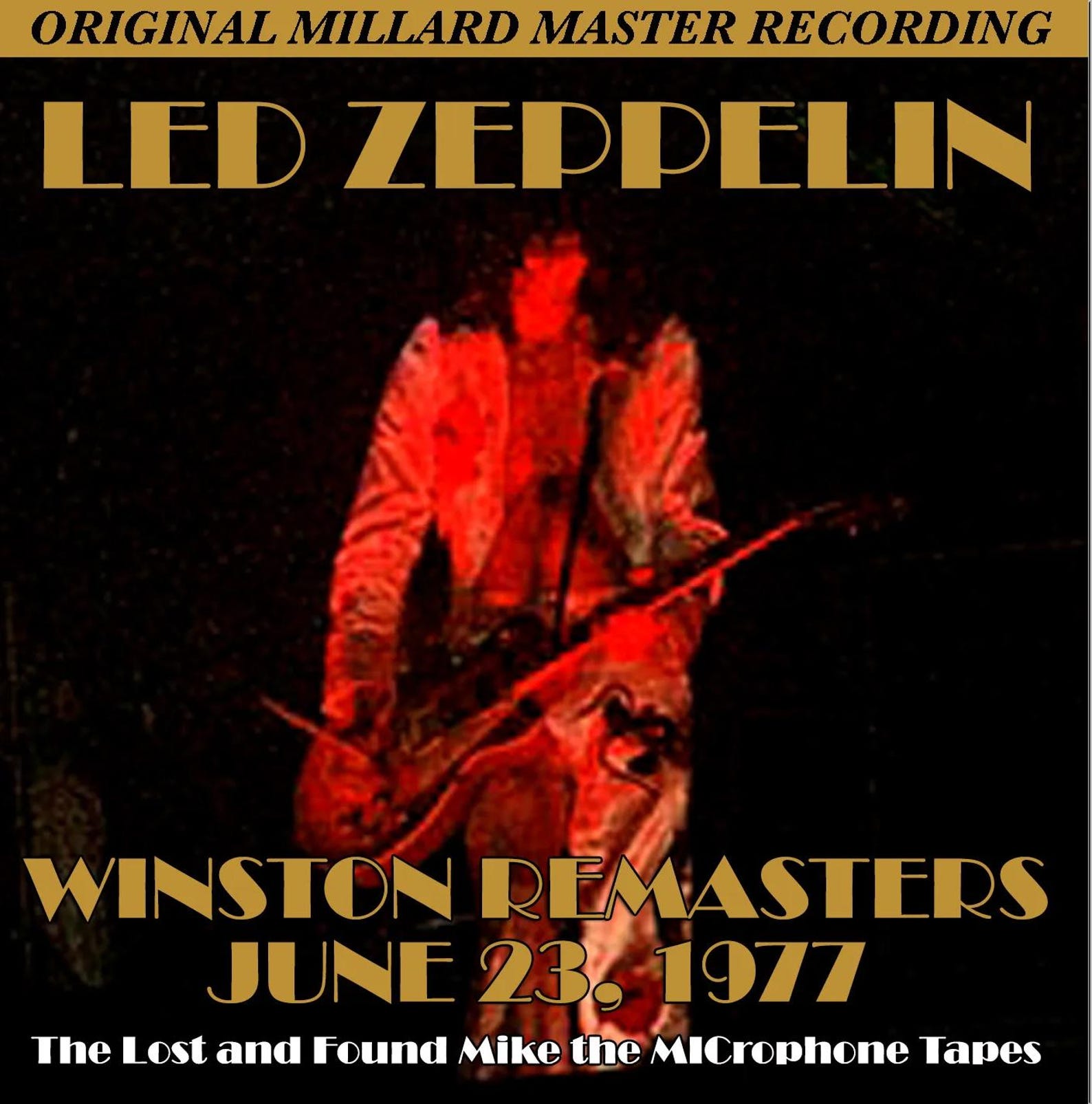 Led Zeppelin Live 3 CD Set Mike Millard Winston Remasters Inglewood ...