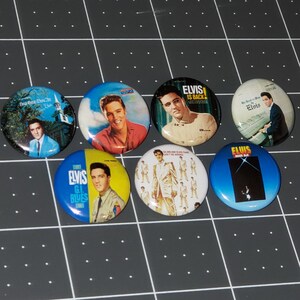 14 Elvis Presley Buttons 1 Inch Button Pin Pins Mini Albums Vinyl LP ...