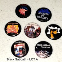 Ozzy OSBOURNE Pin/button * Pin Circa 1980s * Black Sabbath * Vintage ...