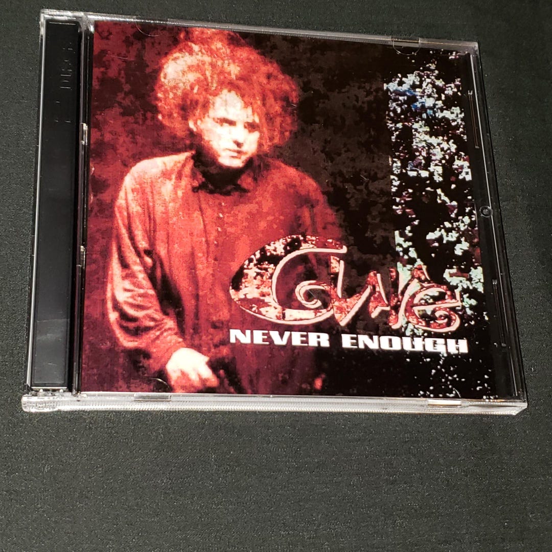 The Cure Live 2 CD Never Enough 1990 Glastonbury Festival Robert Smith ...