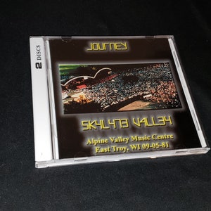Journey Live 2 CD Set Skylyte Valley Live at Alpine Valley 1981 W Steve ...