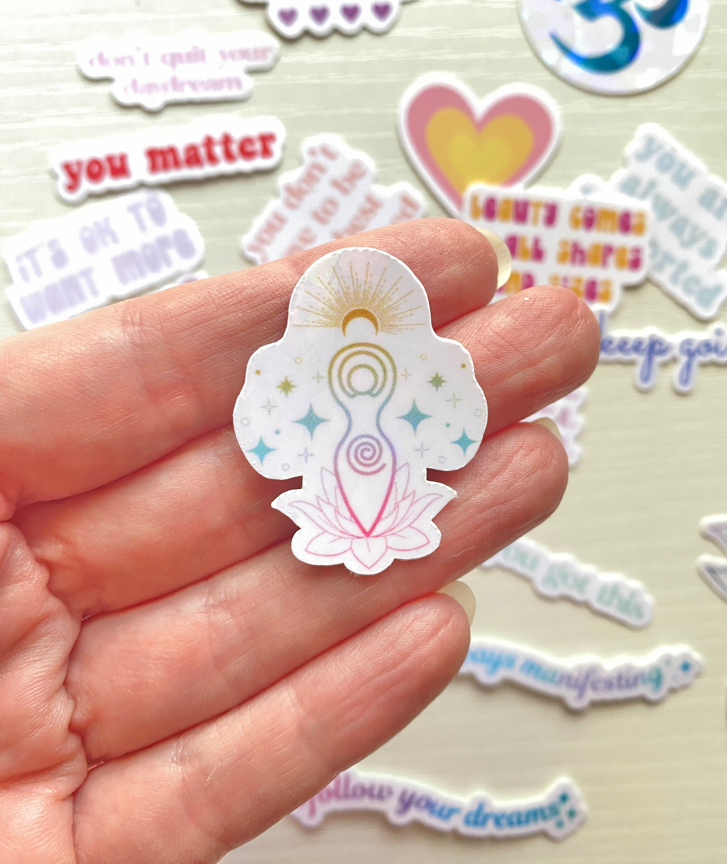 Divine Feminine Sticker Tiny Goddess Sticker Journal Stickers Mini ...