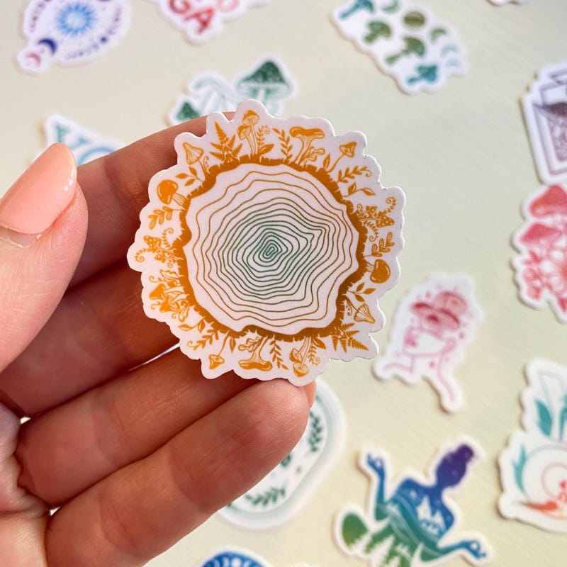 Nature Stickers - Etsy