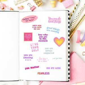 Tiny Sticker Pack - Journal Stickers - Mini Sticker - Cute Sticker Pack ...