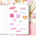Tiny Sticker Pack Journal Stickers Mini Sticker Cute Sticker Pack ...