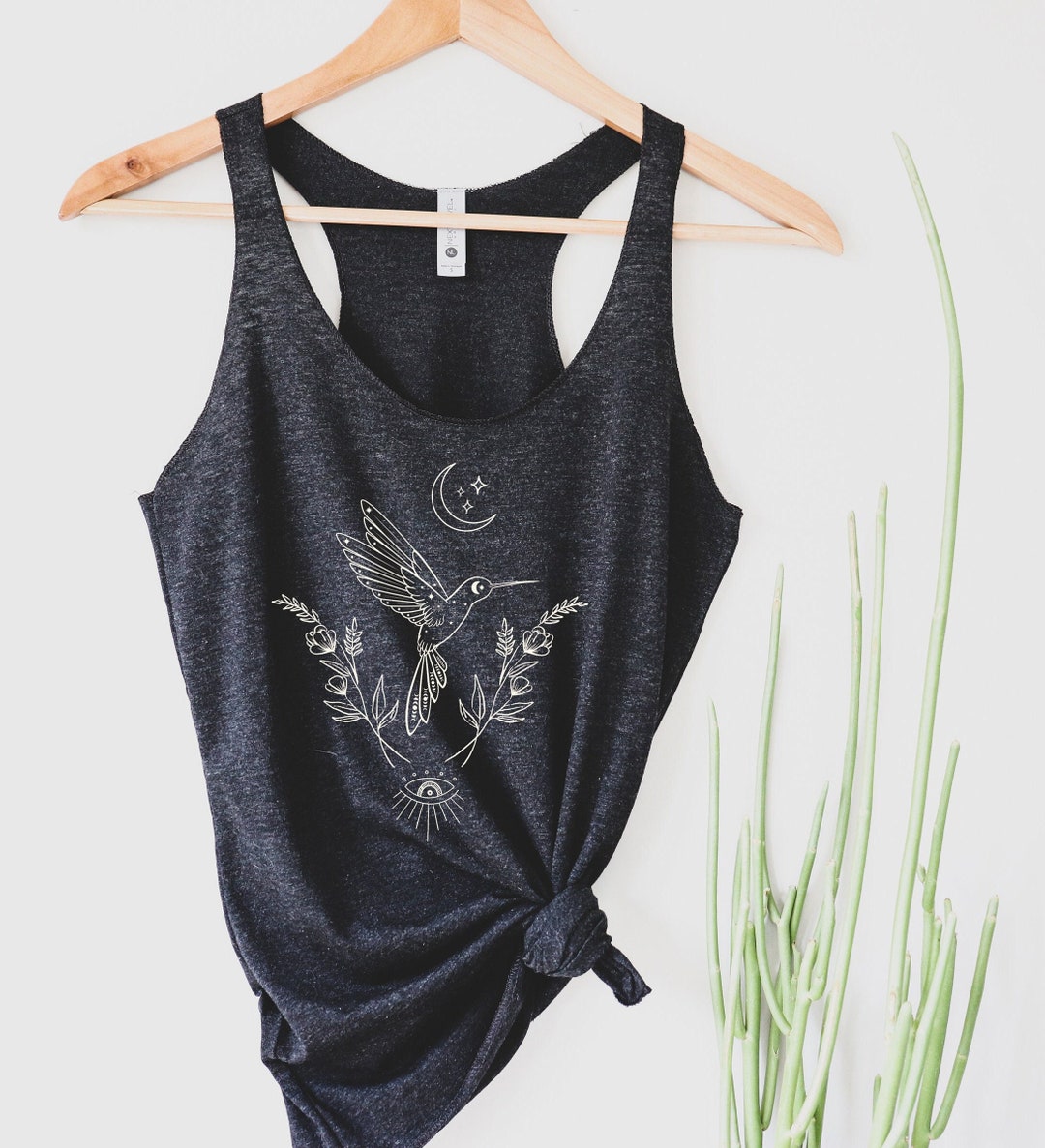 Hummingbird Tank Top, Hummingbird Top for Woman, Hummingbird Tank Top ...