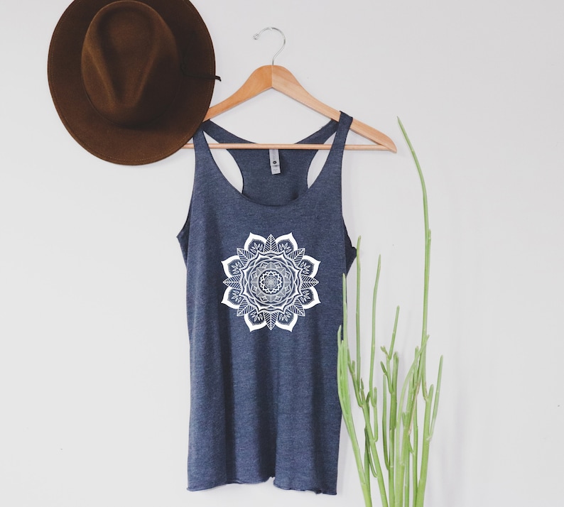 Mandala Tank Top, Mandala Shirt - Etsy
