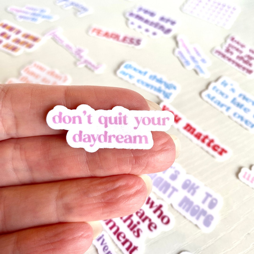 Tiny Sticker Pack - Inspirational Phone Sticker - Tiny Sticker ...