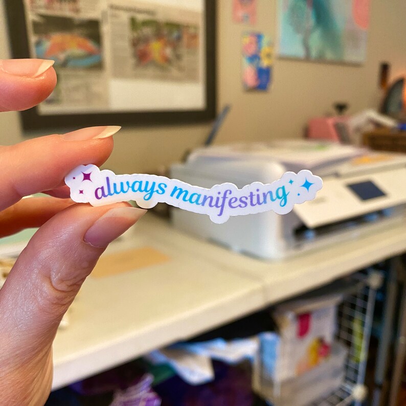 Tiny Sticker Pack - Always Manifesting Mini Sticker - Journal Stickers ...