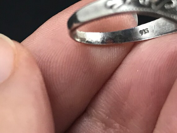 Early vintage circa 1930s 935 silver carnelian caboch… - Gem