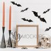 Spooky Halloween Square Sign Mockup 10 X 10 - Etsy