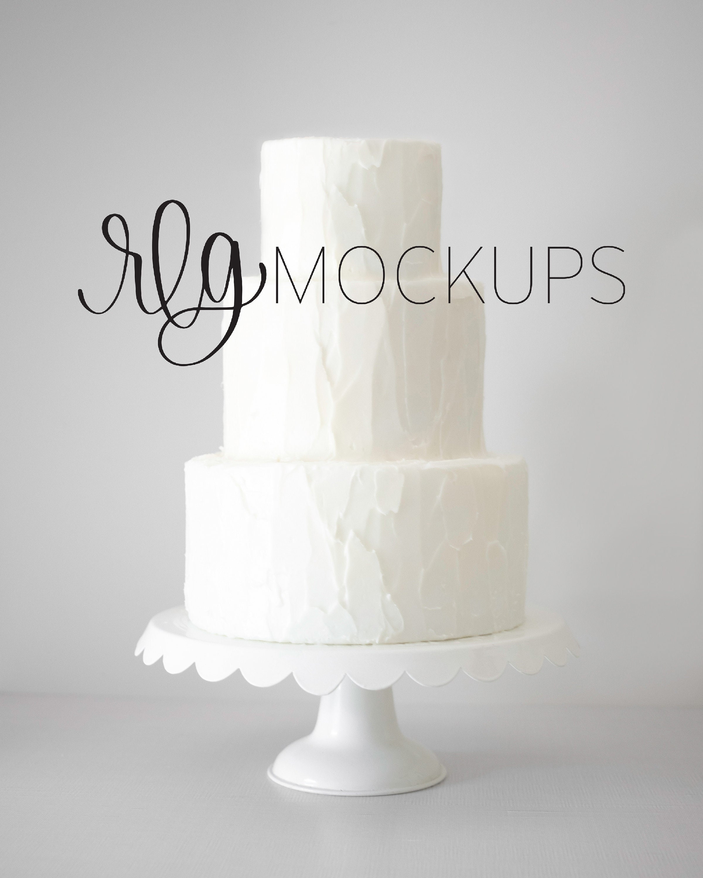 White Layered Cake 3