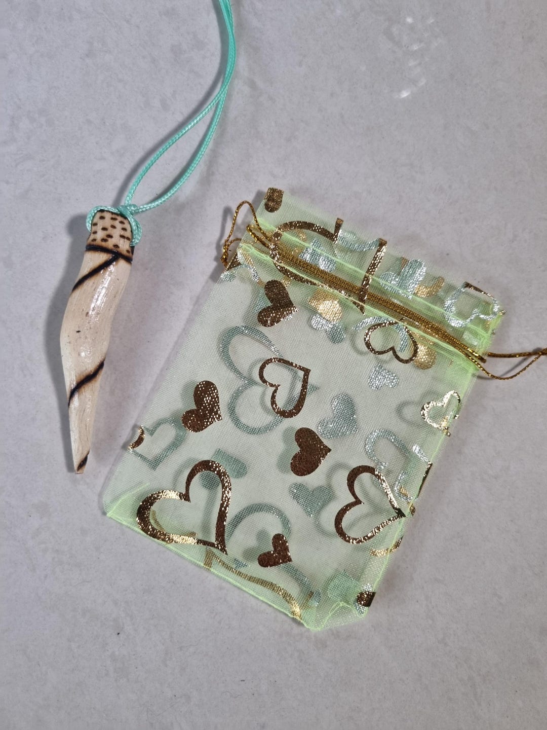 Magical Ivy Wood Tree Ogham Pendulum Celtic Tree Magic, Druid ...