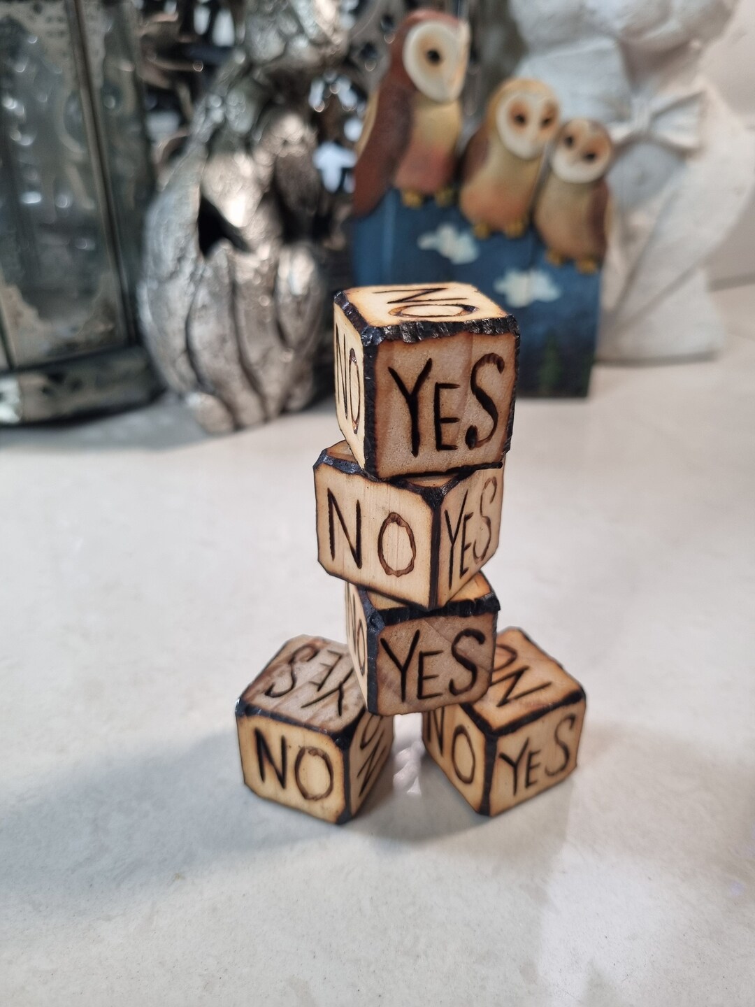 Yes No Witches Fortune Telling Divination Witch Dice Wiccan Druid ...