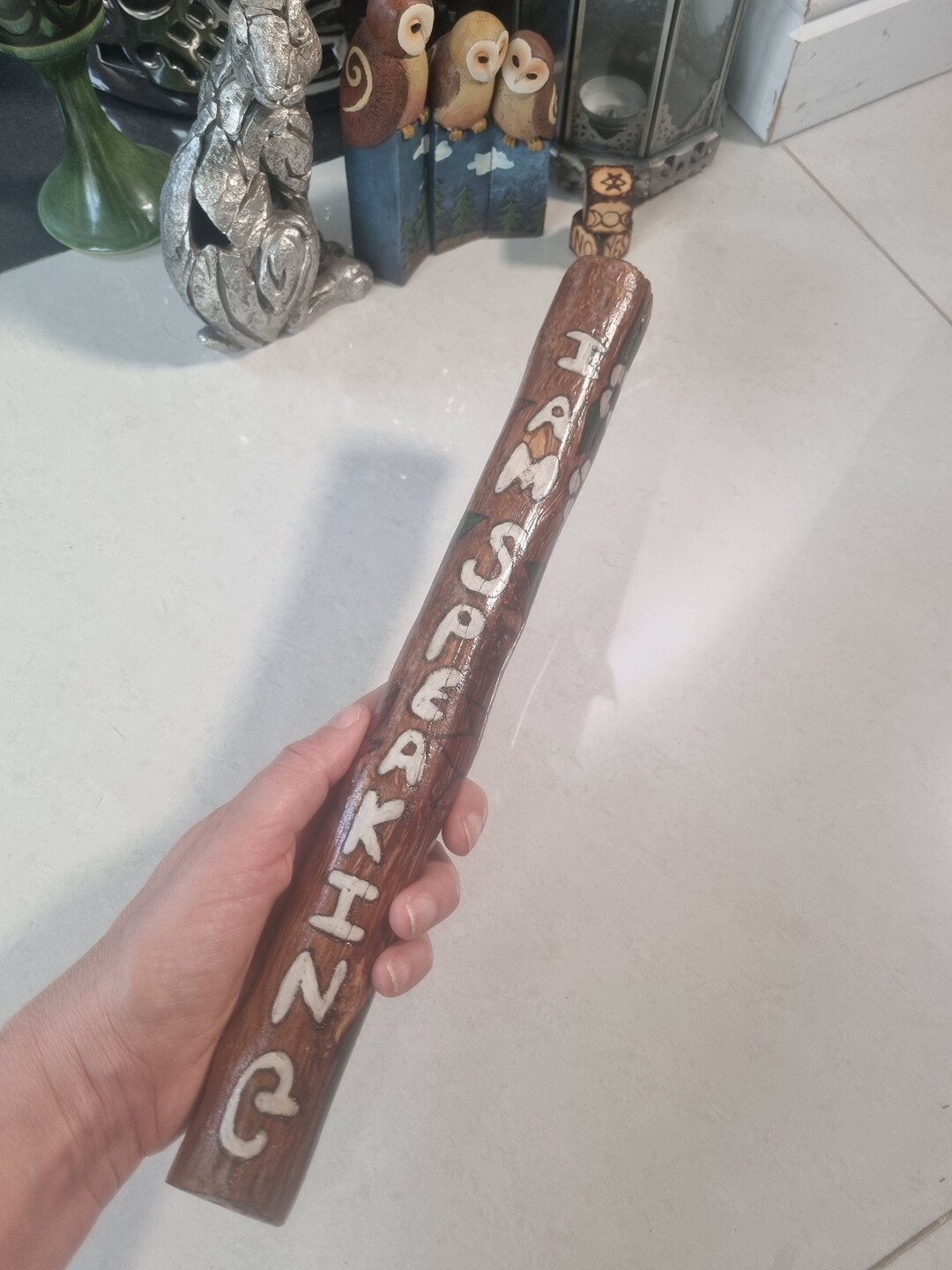 Extra Large Talking Stick, Speakers Staff Healing, Opening Up, Group or ...