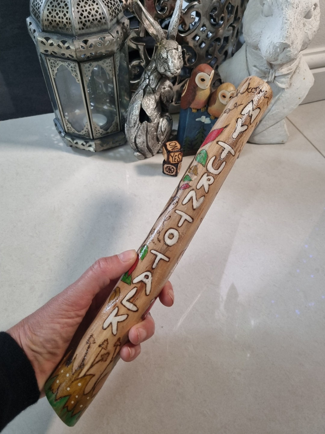 Extra Large Talking Stick, Speakers Staff Healing, Opening Up, Group or ...